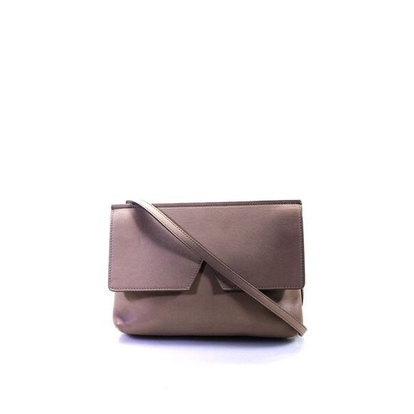 Vince | Bags | Vince Womens Leather Front Triangle Flap Small Crossbody ...